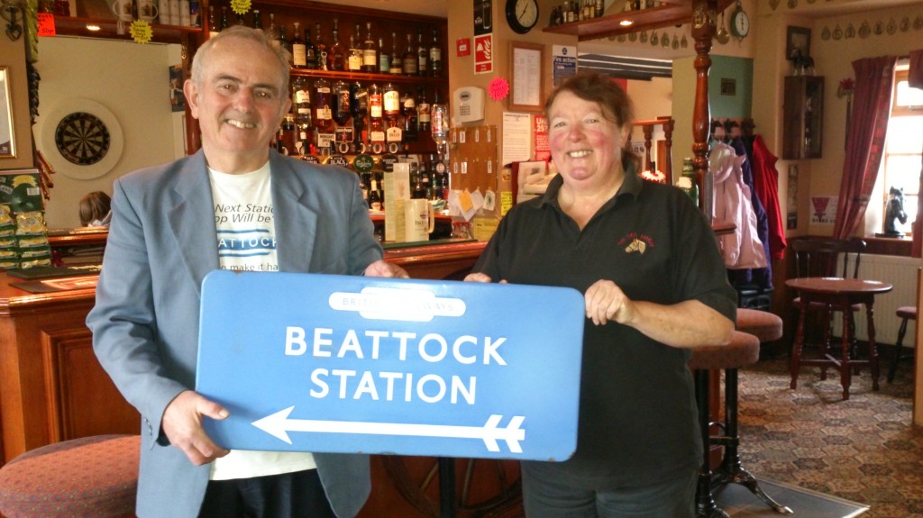Peter Dreghorn and Hazel Dutton – Beattock Station Action Group